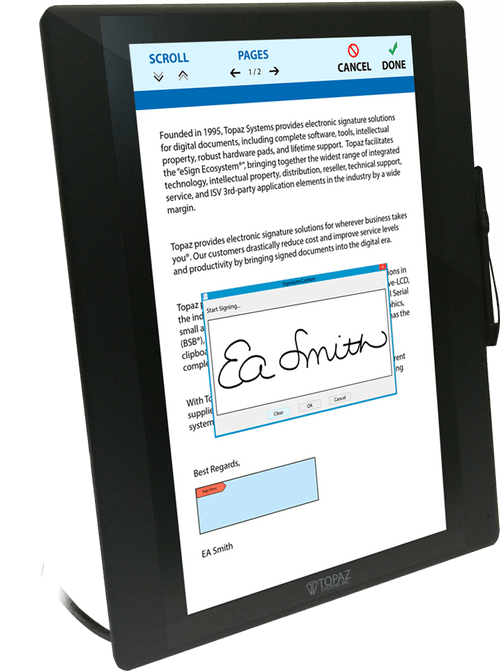 GemView 16 Tablet Display - Topaz Systems