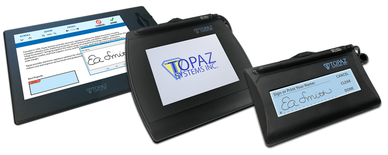 Topaz Systems - Electronic Signature Pads and Software
