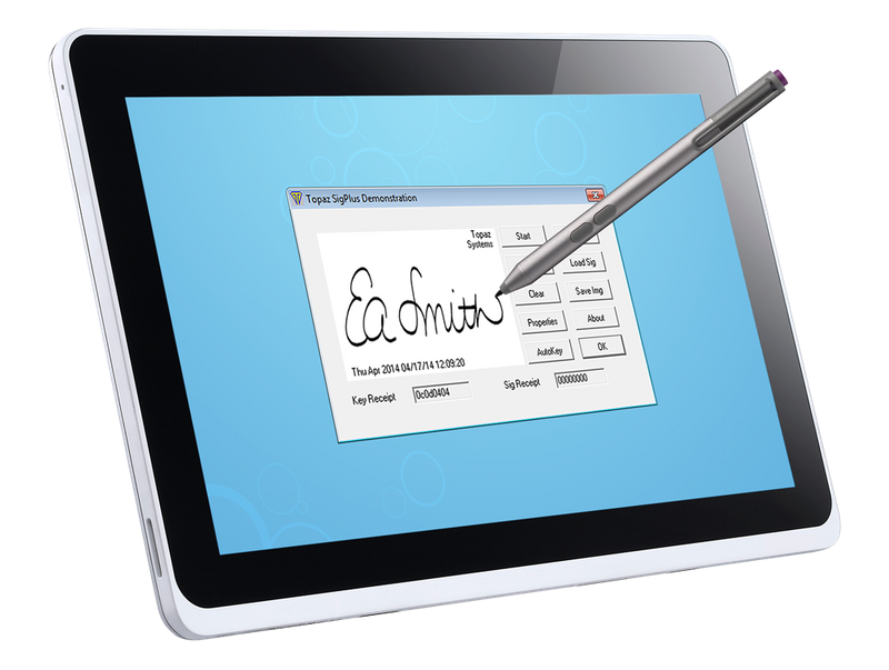SigPlus Pro Tablet Electronic Signature SDK - Topaz Systems